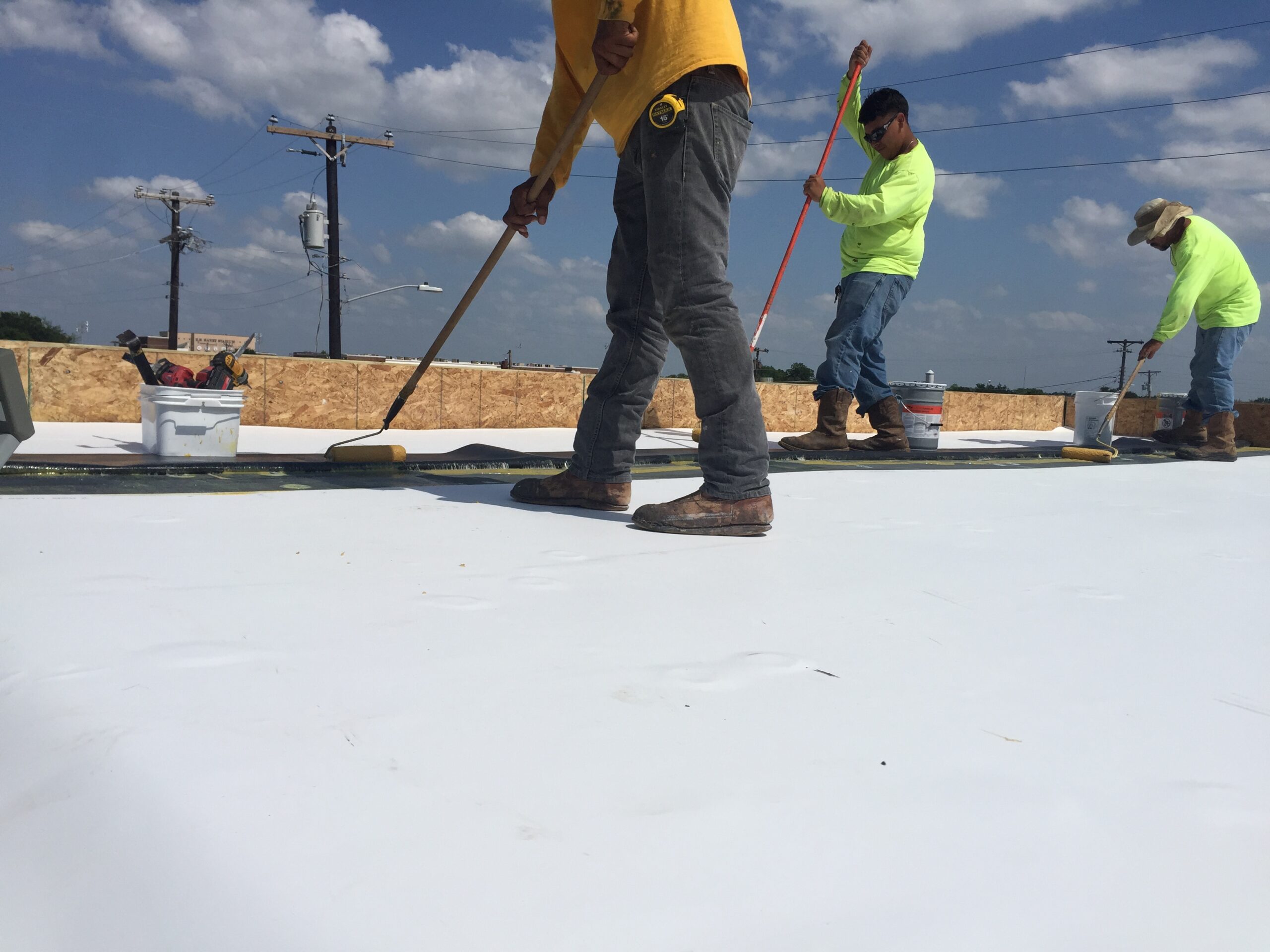 TPO roof repairs in DFW | Dallas Roofers | SCR Inc